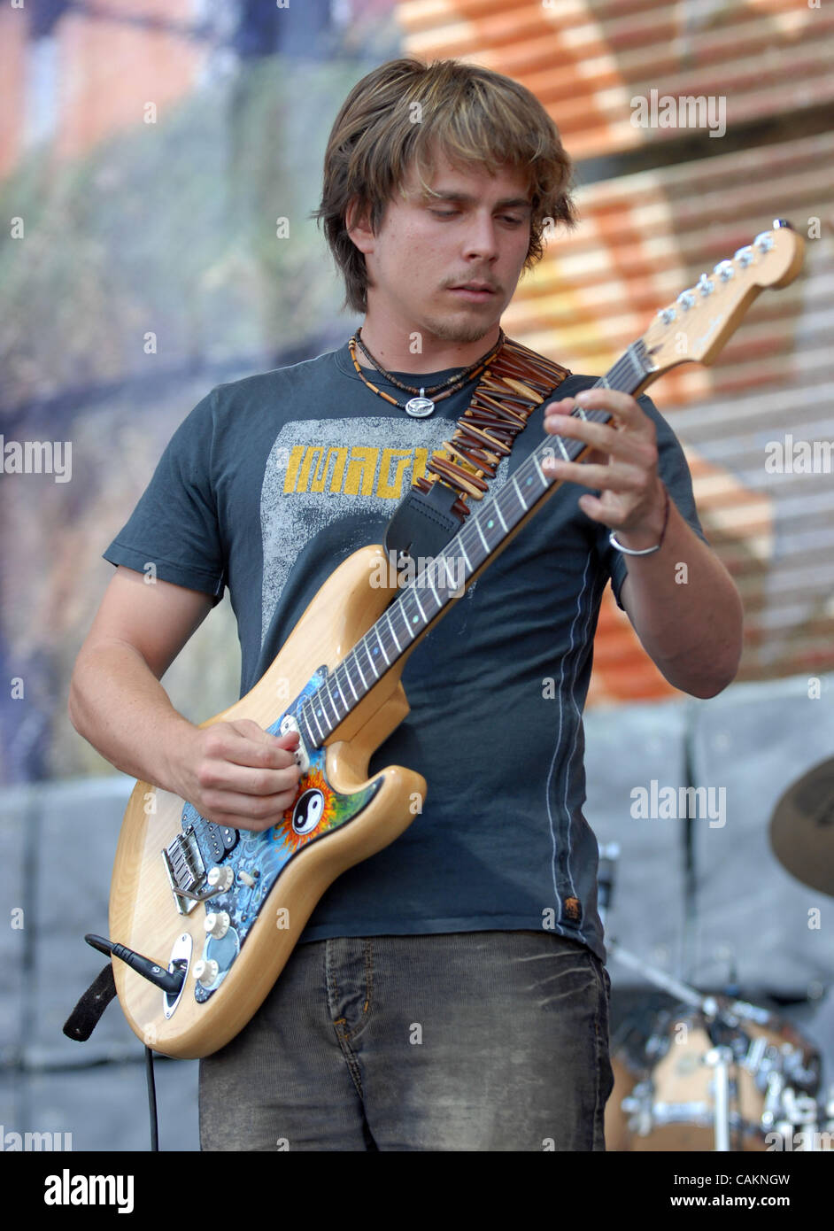 Sep. 9, 2007 New York, NY; USA, Singer / Guitarist LUKAS NELSON of the ...