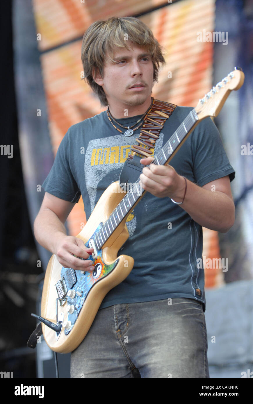 Sep. 9, 2007 New York, NY; USA, Singer / Guitarist LUKAS NELSON of the ...