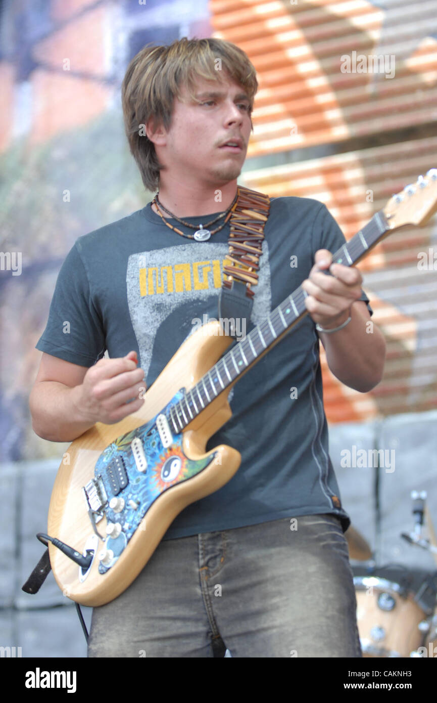 Sep. 9, 2007 New York, NY; USA, Singer / Guitarist LUKAS NELSON of the ...