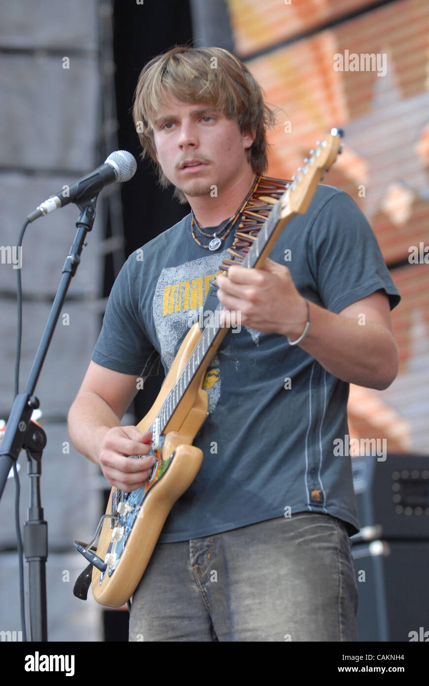 Sep. 9, 2007 New York, NY; USA, Singer / Guitarist LUKAS NELSON of the ...