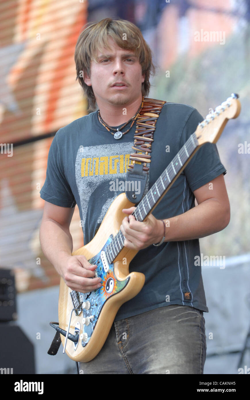 Sep. 9, 2007 New York, NY; USA, Singer / Guitarist LUKAS NELSON of the ...