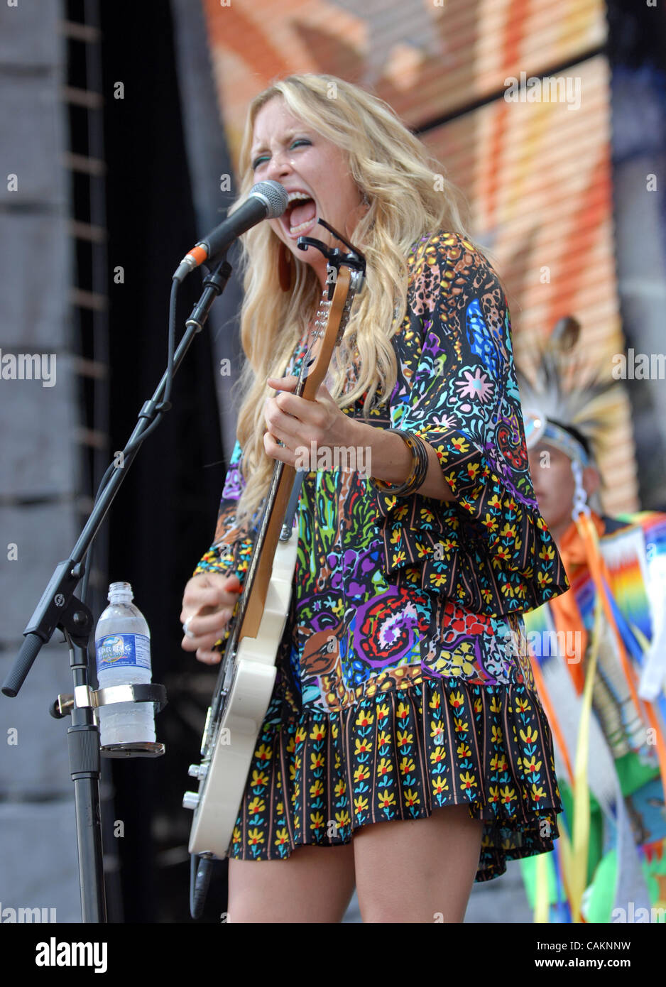 Sep. 9, 2007 New York, NY; USA, Musician PAULINE REESE performs live at ...