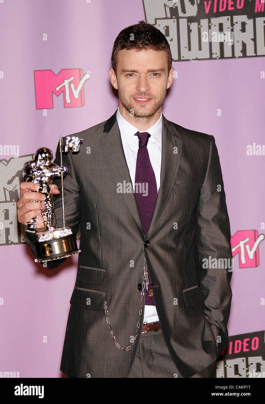 Sep 9, 2007 - Las Vegas, Nevada, USA - Singer JUSTIN TIMBERLAKE at the ...