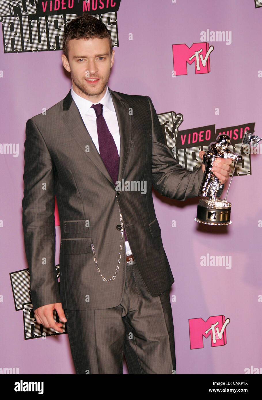 Sep 9, 2007 - Las Vegas, Nevada, USA - Singer JUSTIN TIMBERLAKE at the ...