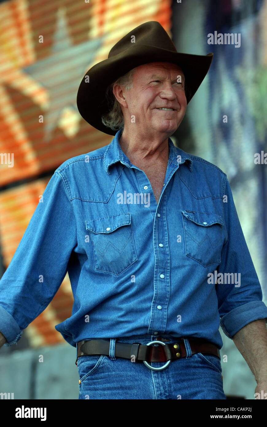 Sep. 9, 2007 New York, NY; USA, Singer BILLY JOE SHAVER performs live ...