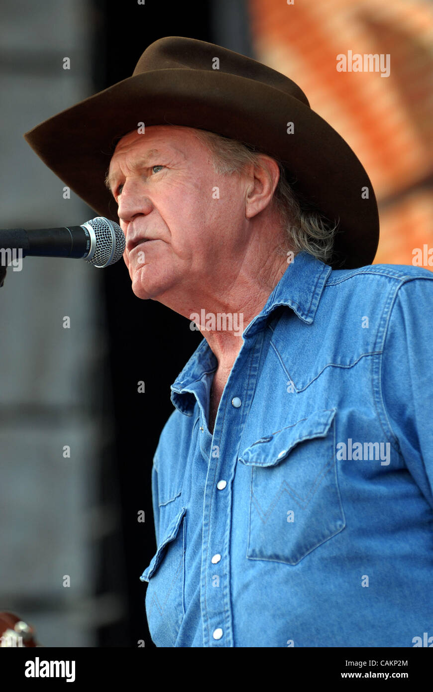 Sep. 9, 2007 New York, NY; USA, Singer BILLY JOE SHAVER performs live ...