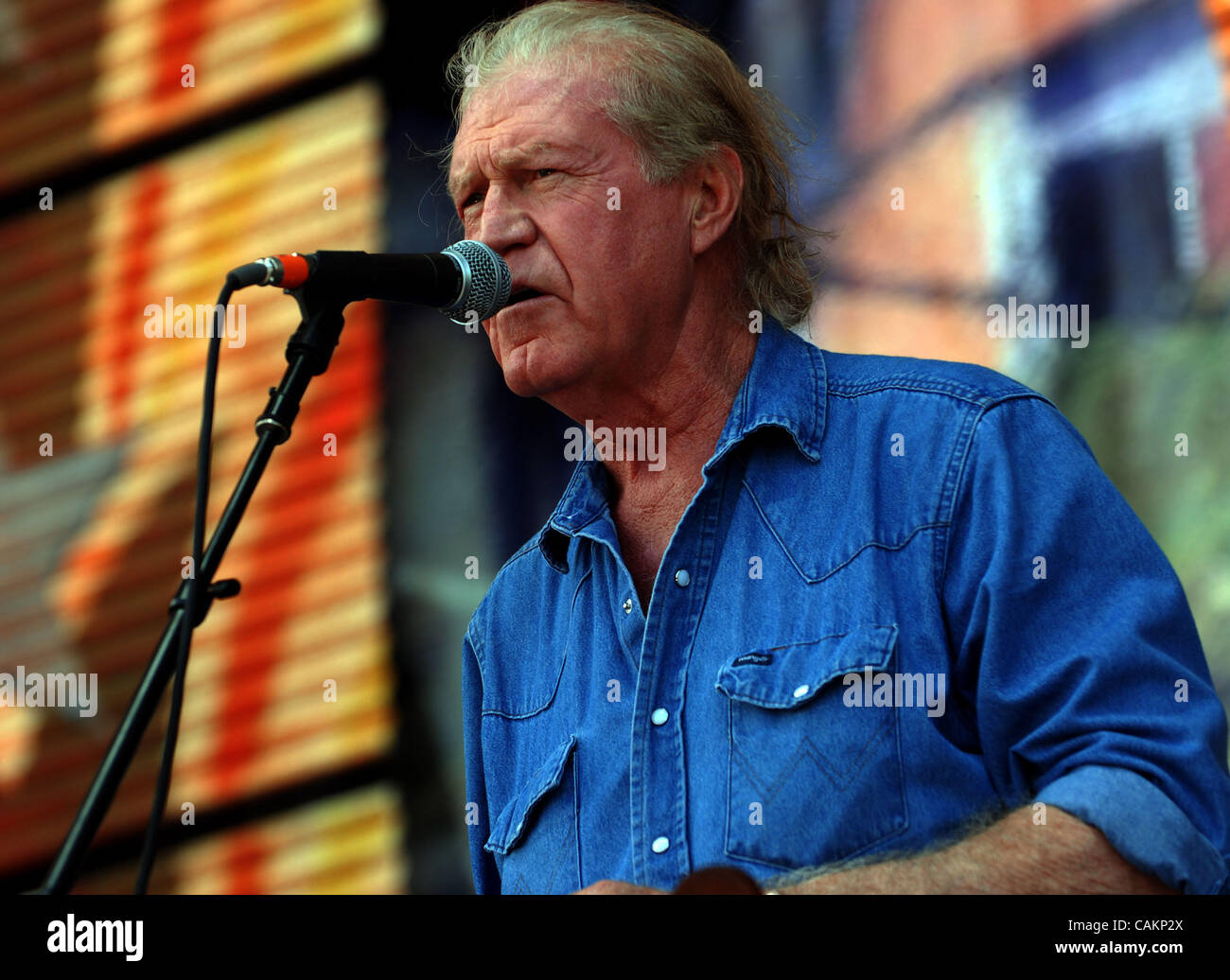 Sep. 9, 2007 New York, NY; USA, Singer BILLY JOE SHAVER performs live ...
