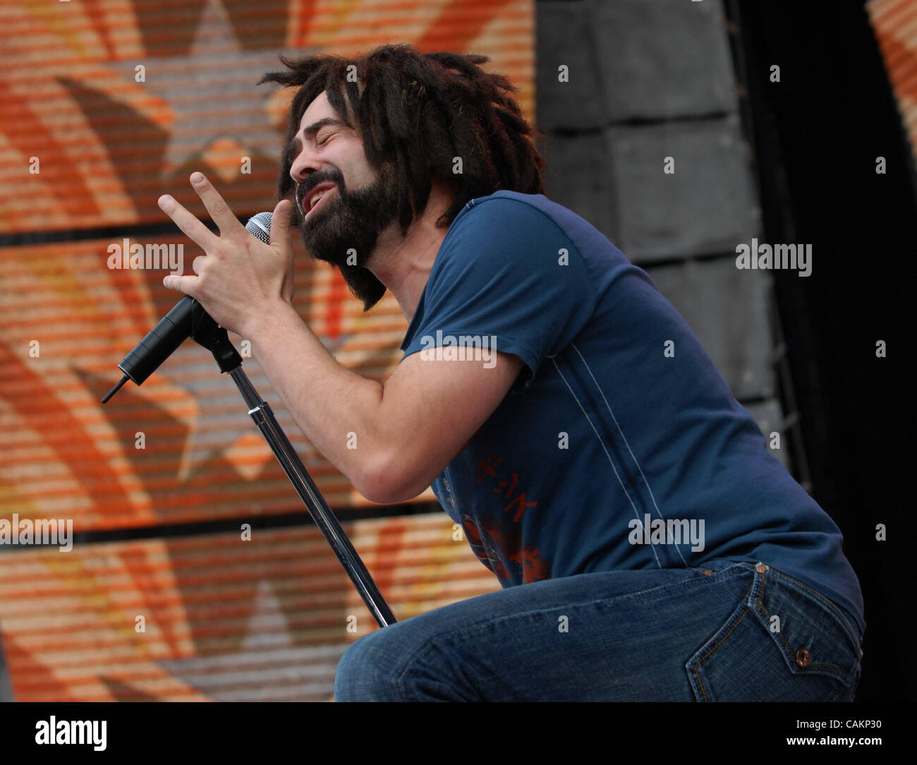 Sep. 9, 2007 New York, NY; USA, Singer ADAM DURITZ of the band The ...