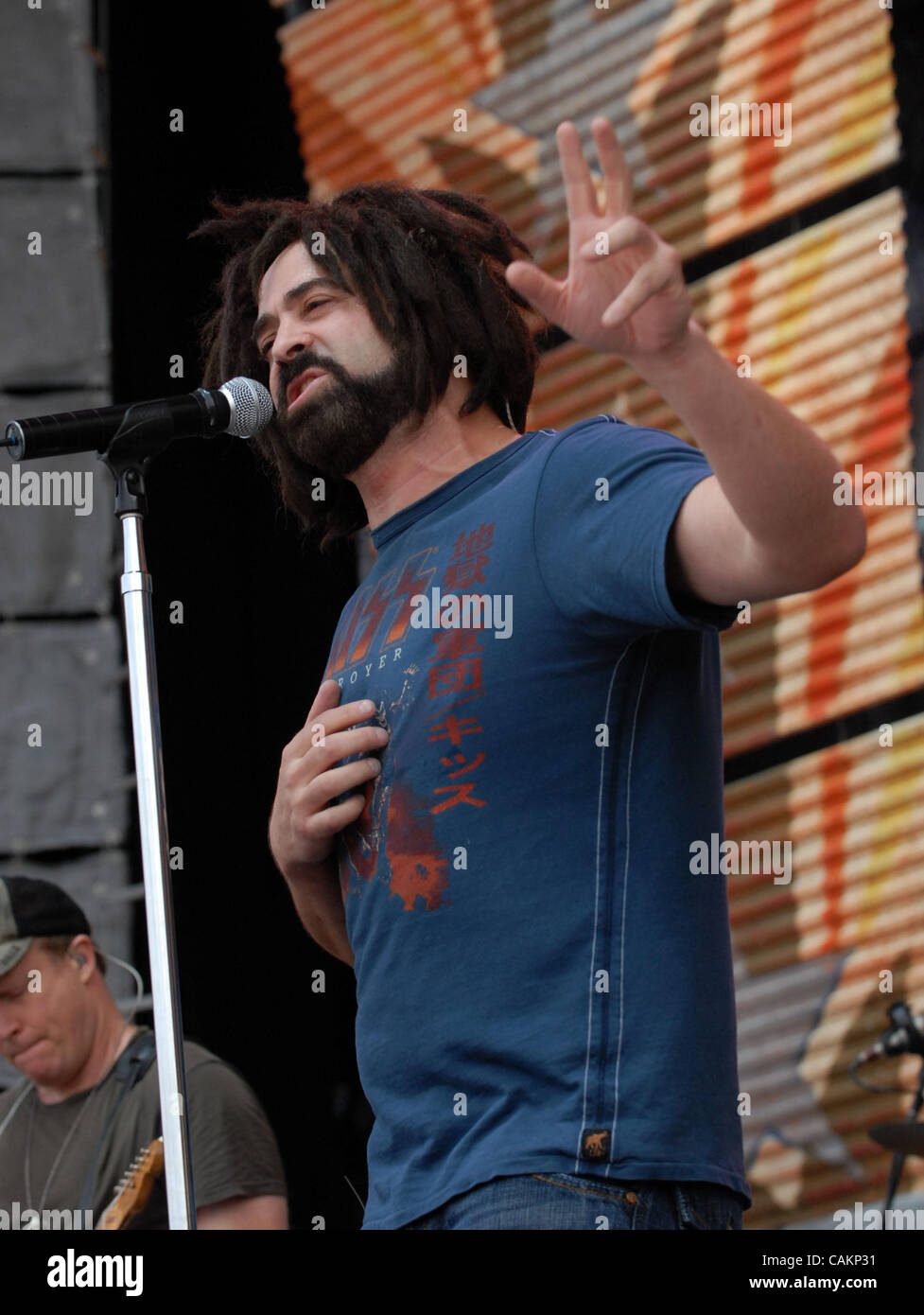 Sep. 9, 2007 New York, NY; USA, Singer ADAM DURITZ of the band The ...