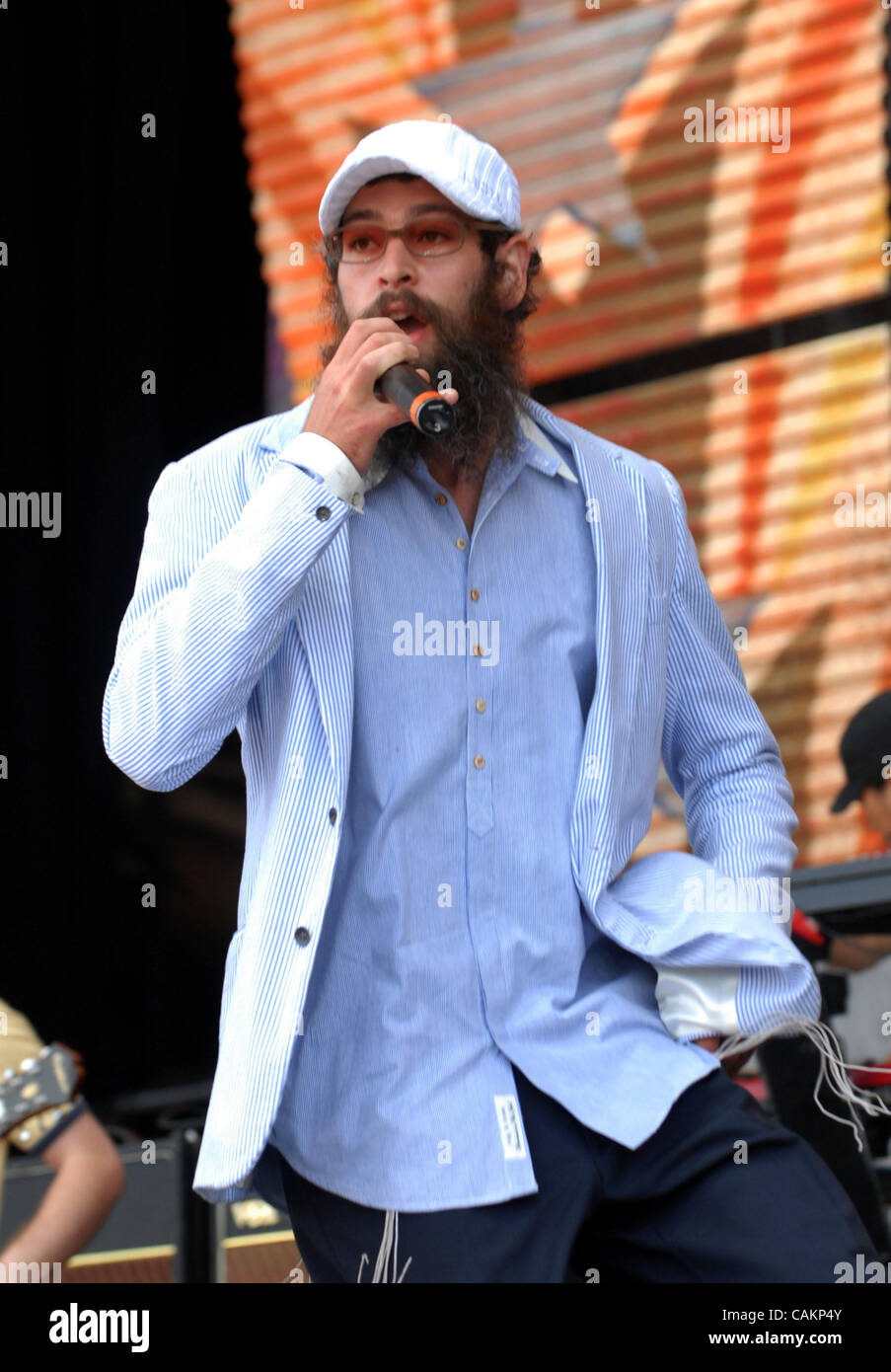Sep. 9, 2007 New York, NY; USA, Rap Artist MATISYAHU performs live as ...