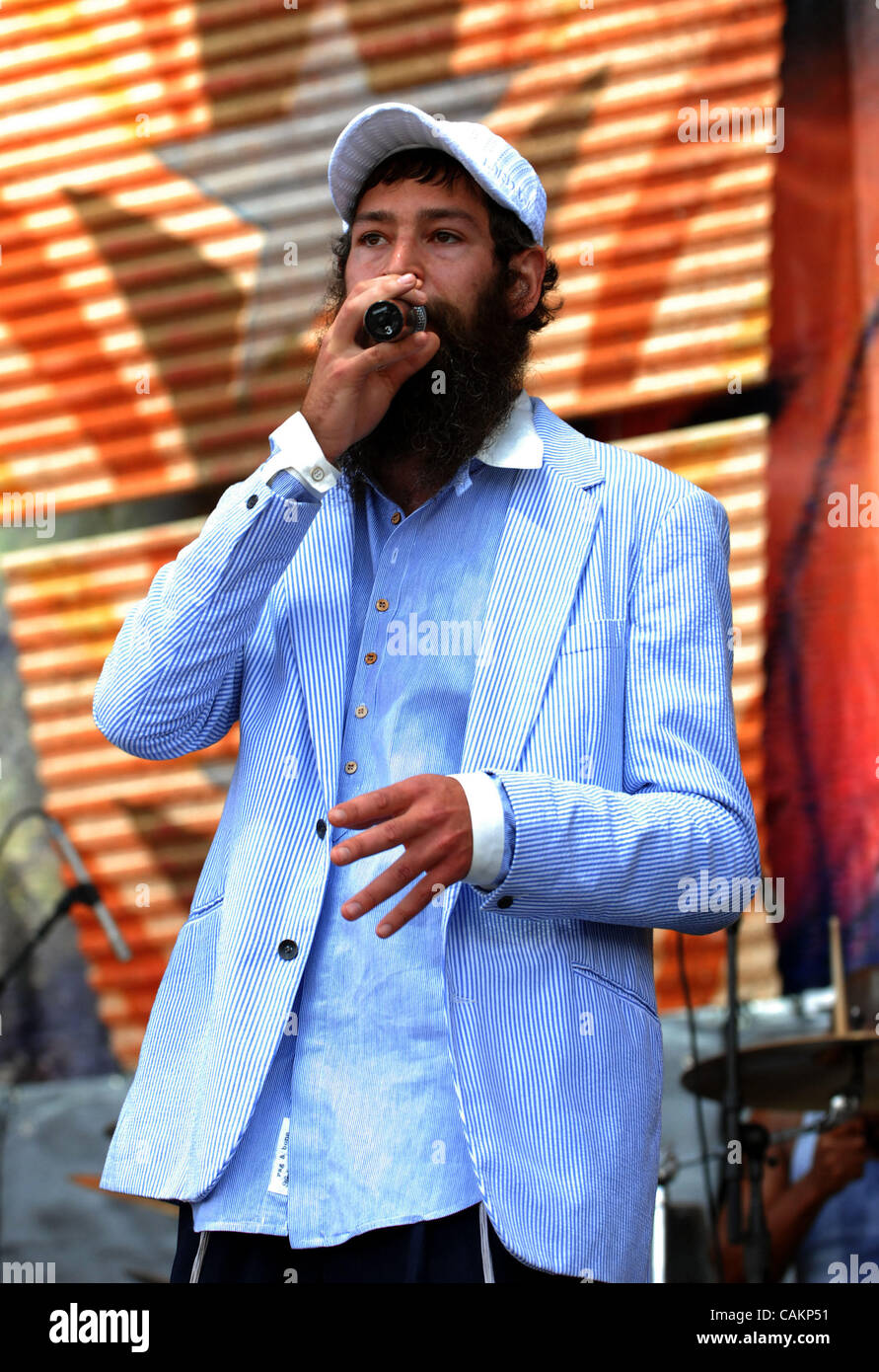 Sep. 9, 2007 New York, NY; USA, Rap Artist MATISYAHU performs live as ...