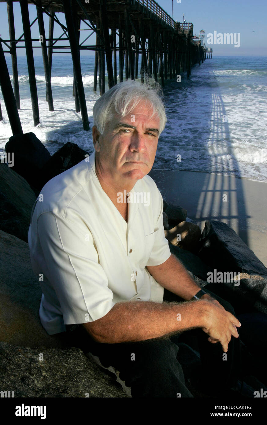 September 11, 2007, Oceanside, California, USA Portrait of Vietnam vet ...
