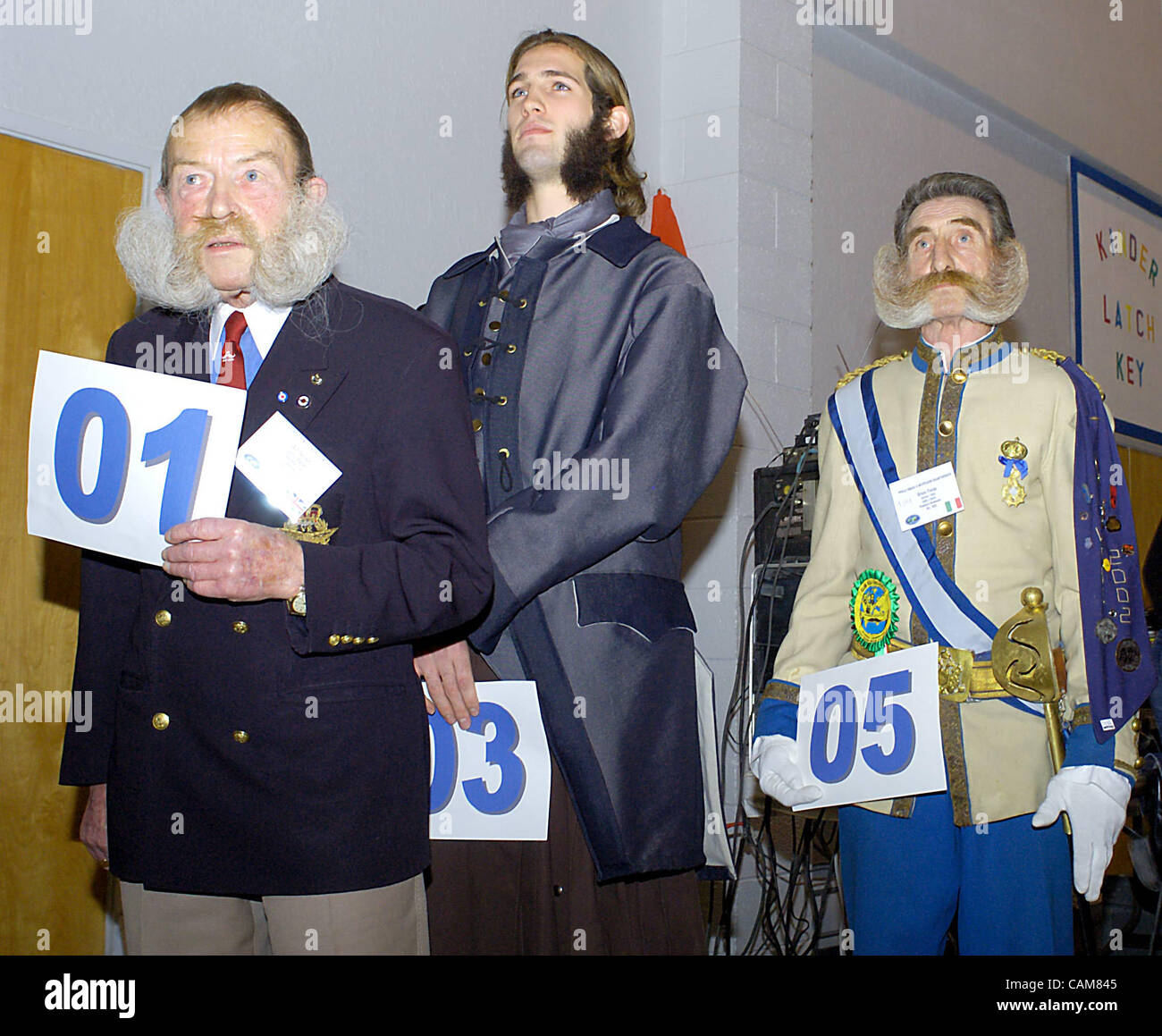 Handlebar sideburns hi-res stock photography and images - Alamy