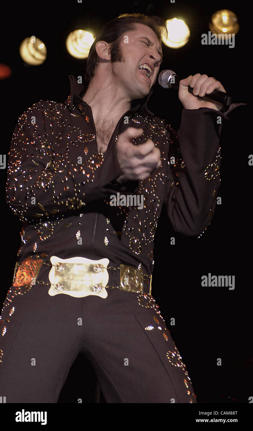 Jan. 11, 2004 - Las Vegas, USA - Gary Gibson, of Antrim, Northern ...