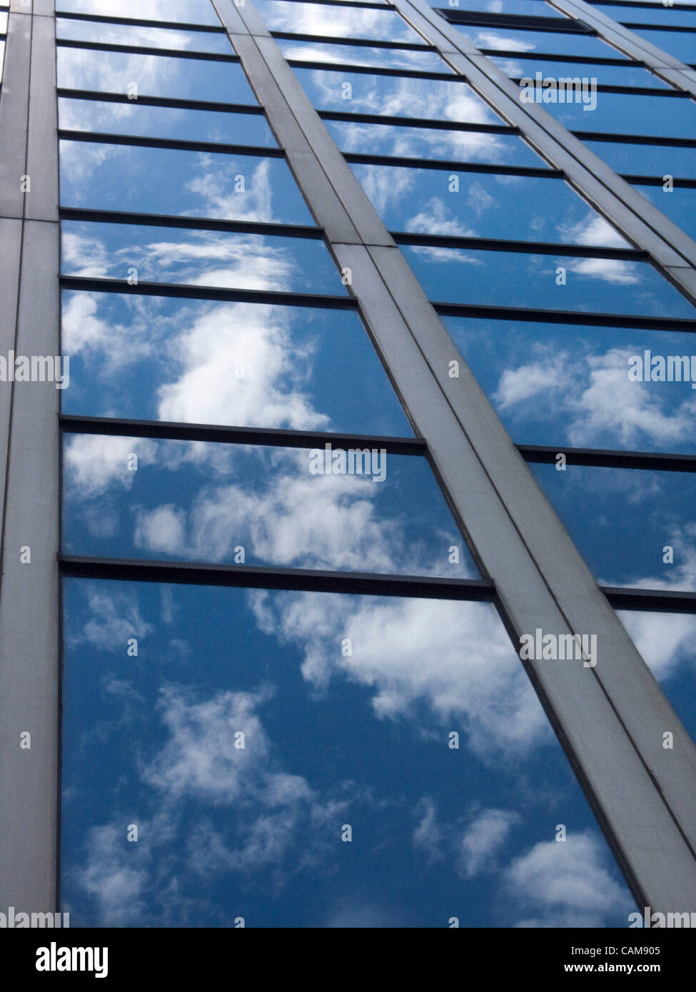 Reflective surfaces on buildings in New York City Stock Photo - Alamy