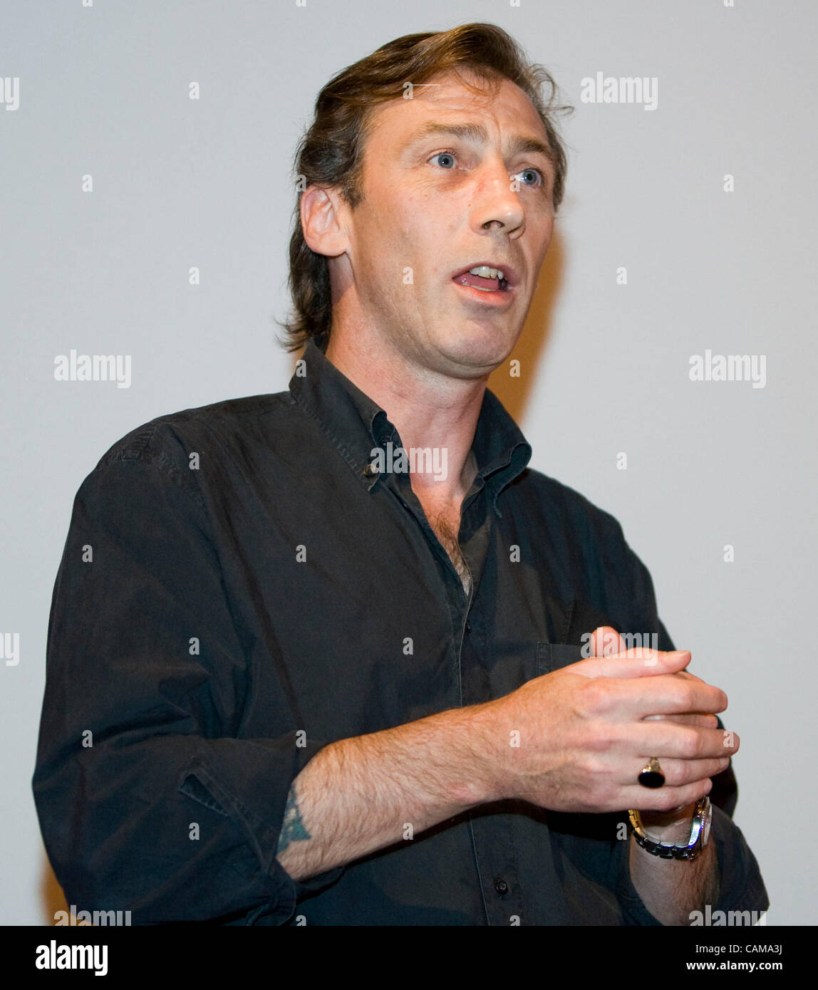 COLUMBIA, MO - SEPTEMBER 03: Filmmakers STEVE CONNORS and MOLLY BINGHAM ...