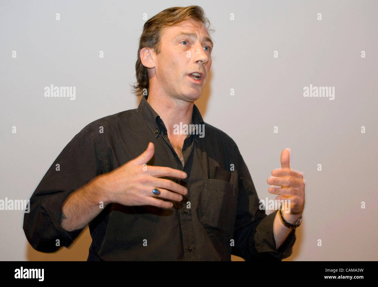 COLUMBIA, MO - SEPTEMBER 03: Filmmakers STEVE CONNORS and MOLLY BINGHAM ...