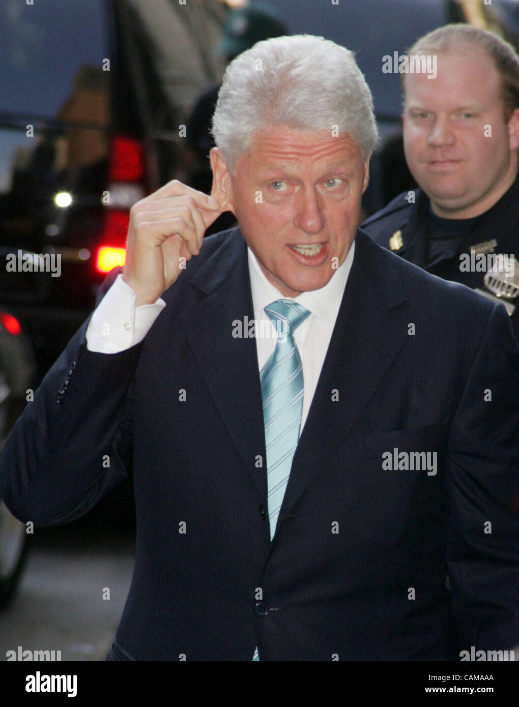 Sep 04, 2007 - New York, NY, USA -Former President BILL CLINTON at his ...