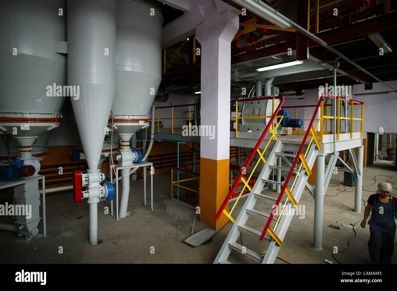 Animal feed factory upgraded on hi-res stock photography and images - Alamy