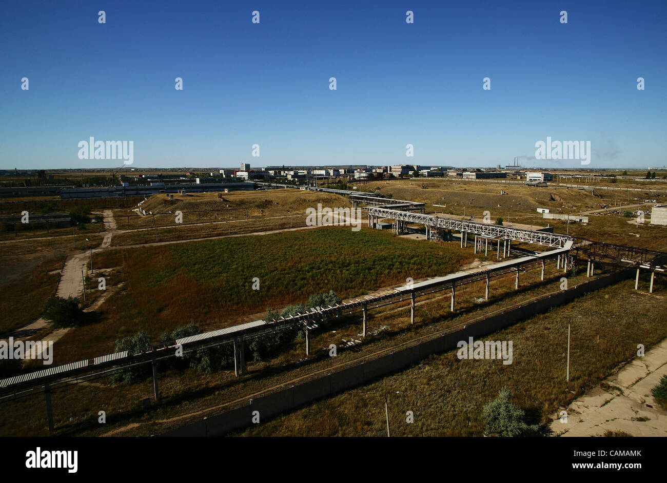 Secret underground bunkers at the Soviet "Progress" bioweapons facility ...