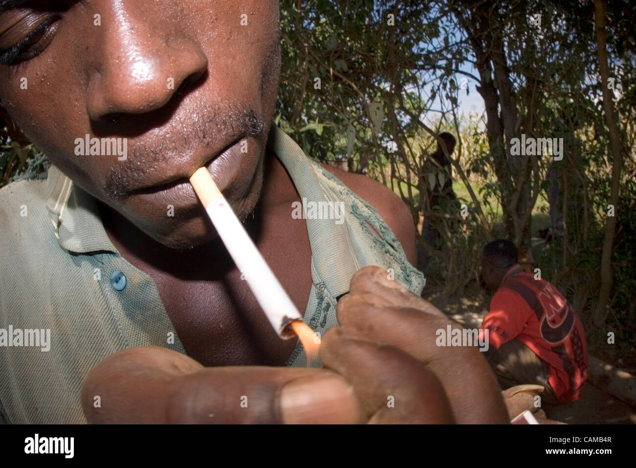 Sep 05, 2007 - Nairobi, Kenya - The faces and bodies of the miners look ...