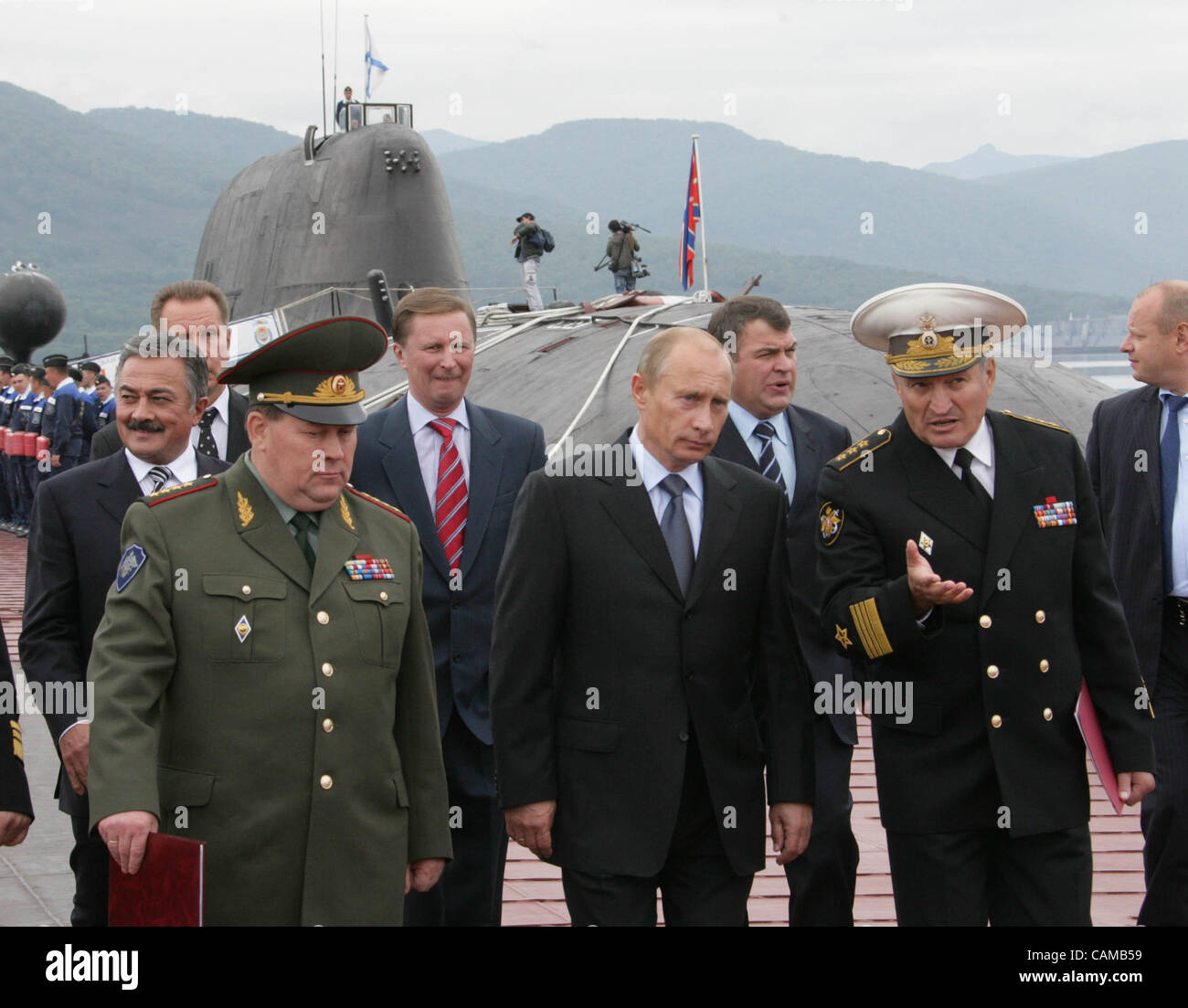 Rybachiy submarine base hi-res stock photography and images - Alamy