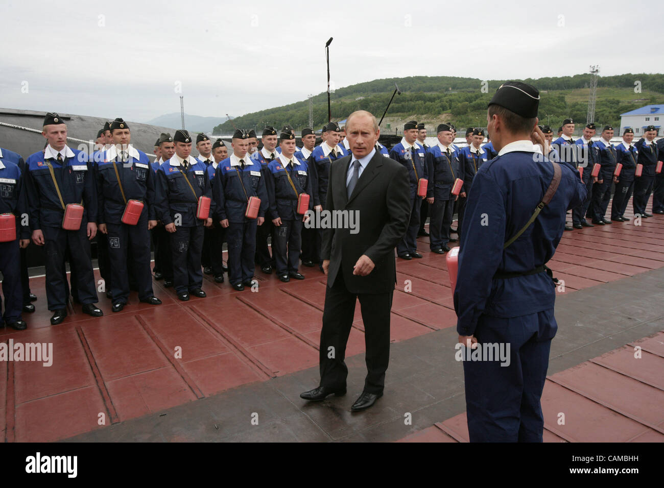 Rybachiy submarine base hi-res stock photography and images - Alamy