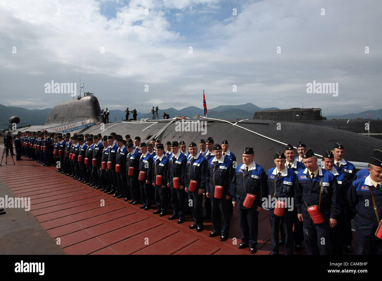 Rybachiy submarine base hi-res stock photography and images - Alamy