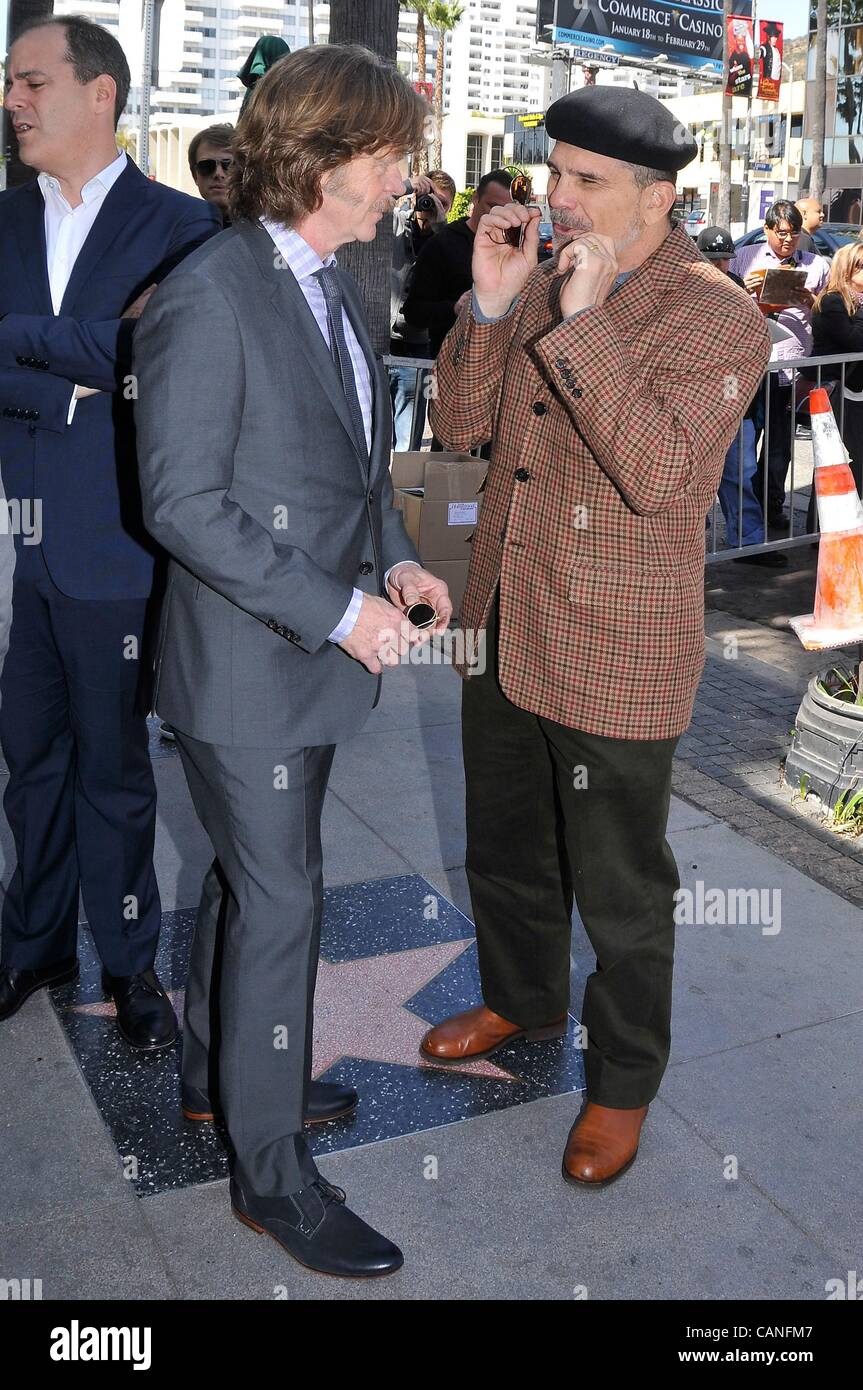 William H. Macy, David Mamet at the induction ceremony for Stars on the ...
