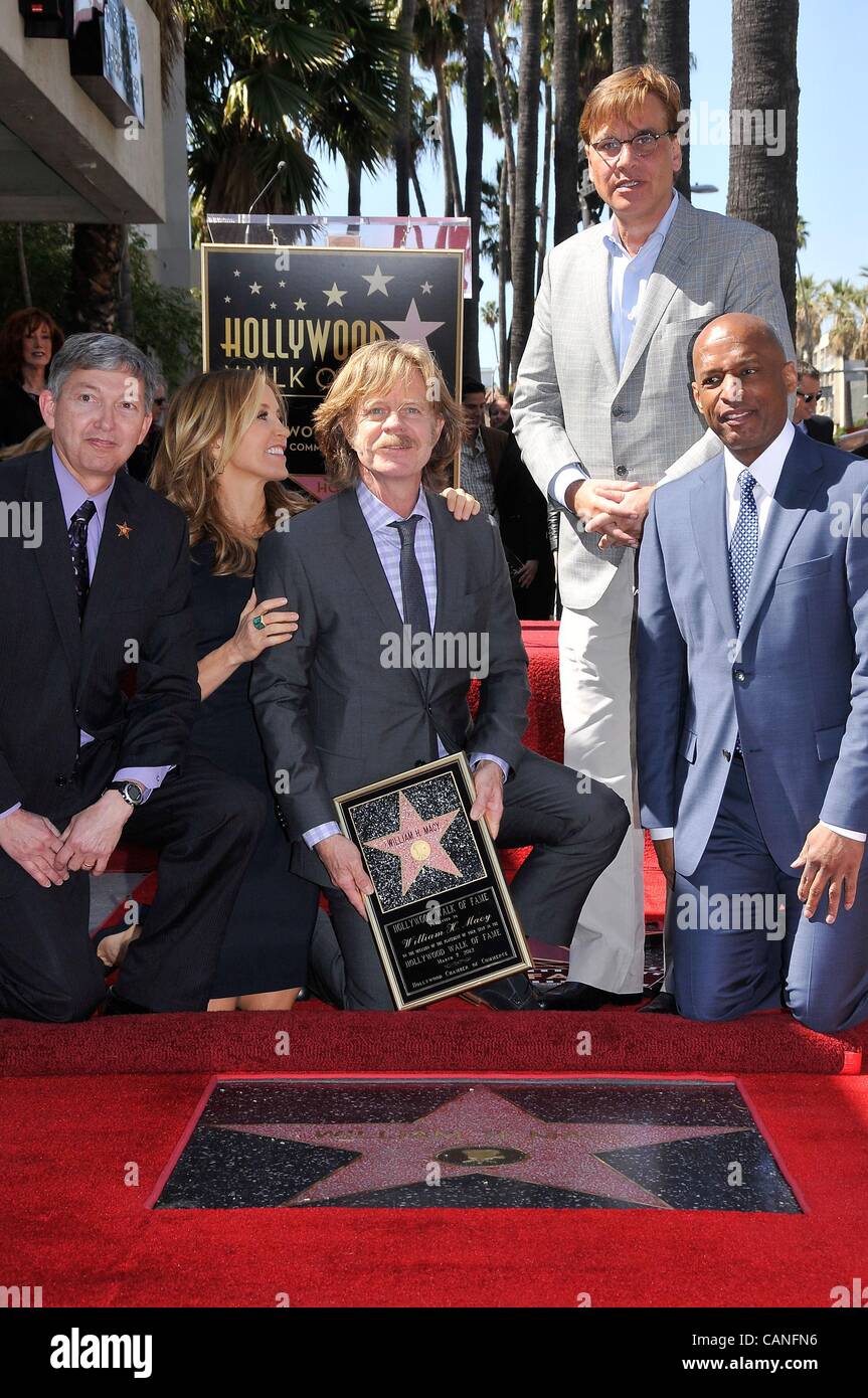 Leron Gubler, Felicity Huffman, William H. Macy, Aaron Sorkin, Marty ...