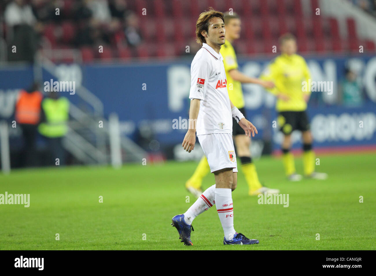 Hajime Hosogai (Augsburg), MARCH 10, 2012 - Football / Soccer : Hajime ...