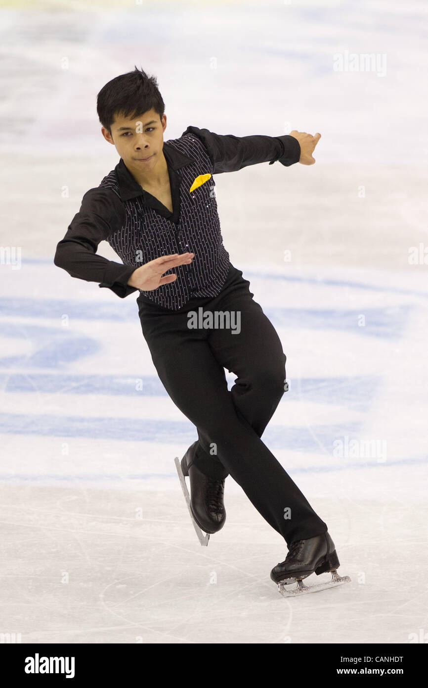 Christopher Caluza (PHI), MARCH 30, 2012 - Figure Skating : The ...