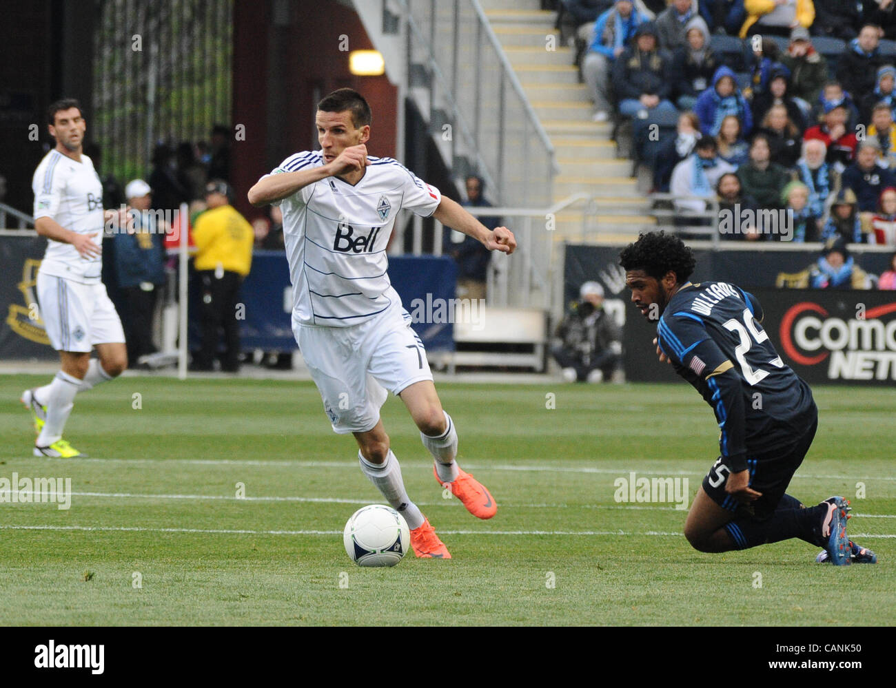 March 31, 2012 - Chester, Pennsylvania, U.S - SEBASTIEN LE TOUX former ...