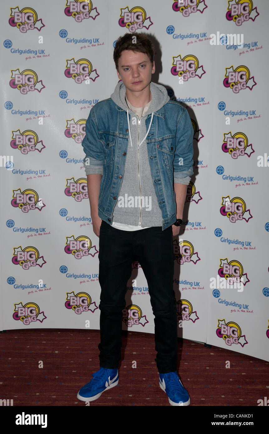 Conor Maynard at The Girl Guides Big Gig 2012 Photocall, Birmingham ...