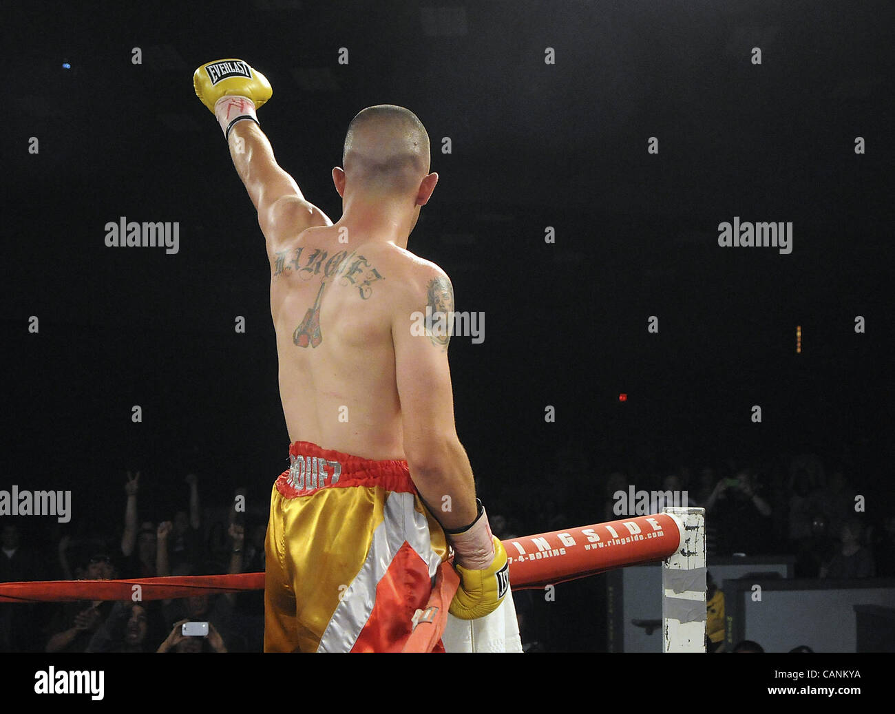 March 31, 2012 - Albuquerque, NM, U.S. - Archie Ray Marquez wins by ...