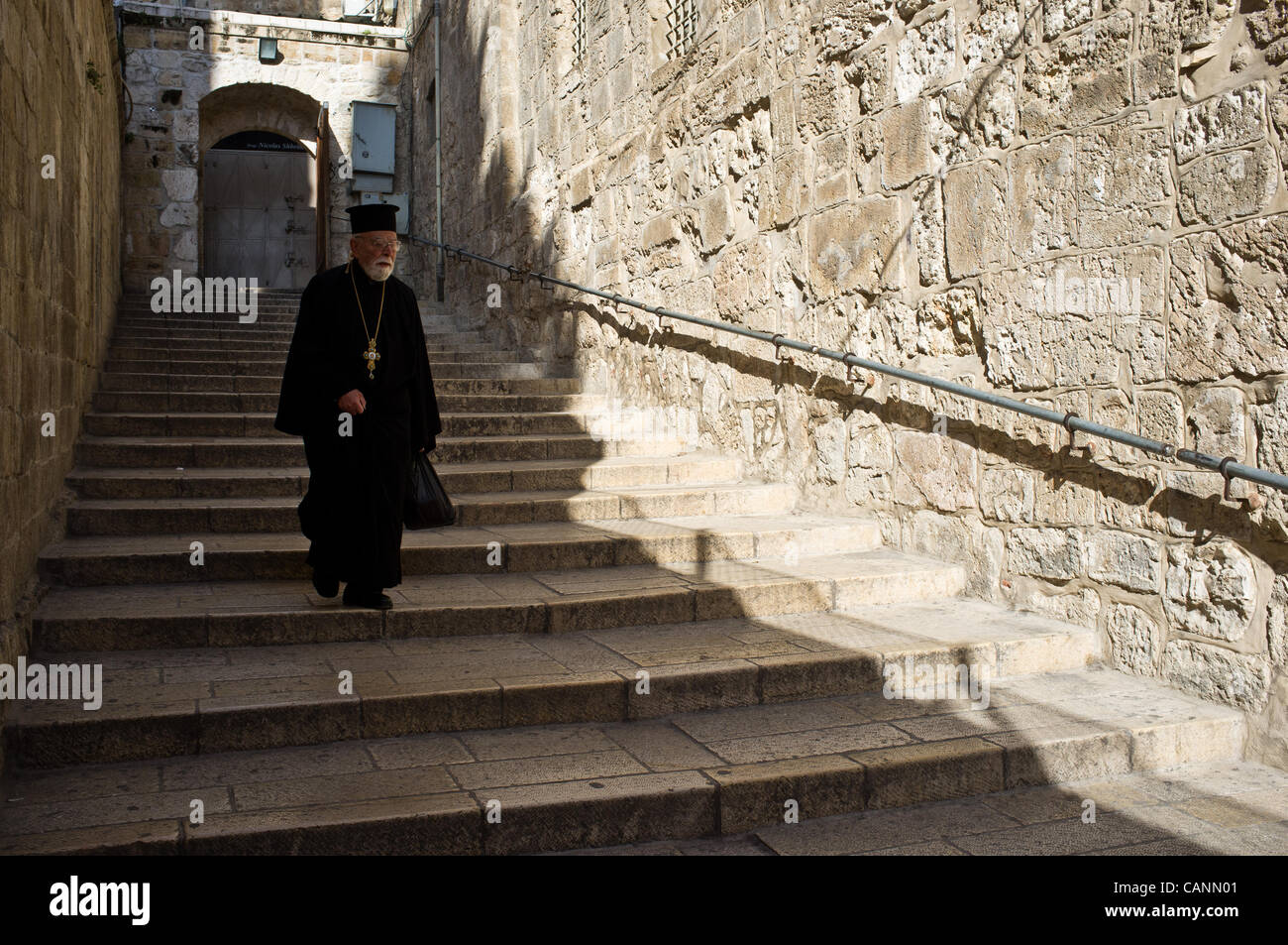 Church holy sepulchre stairs hi-res stock photography and images - Alamy