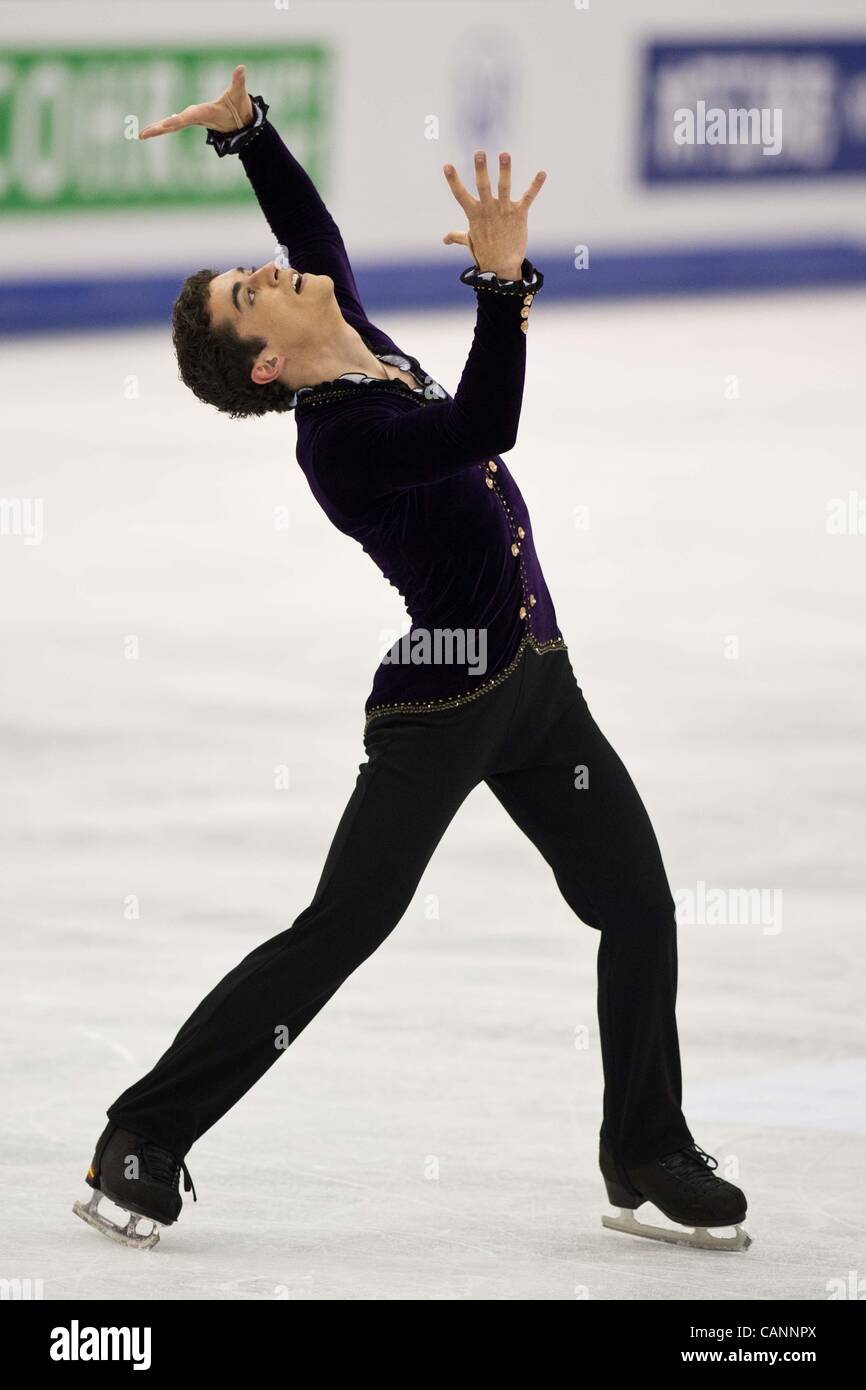 Javier Fernandez (ESP), MARCH 31, 2012 - Figure Skating : Men Free ...