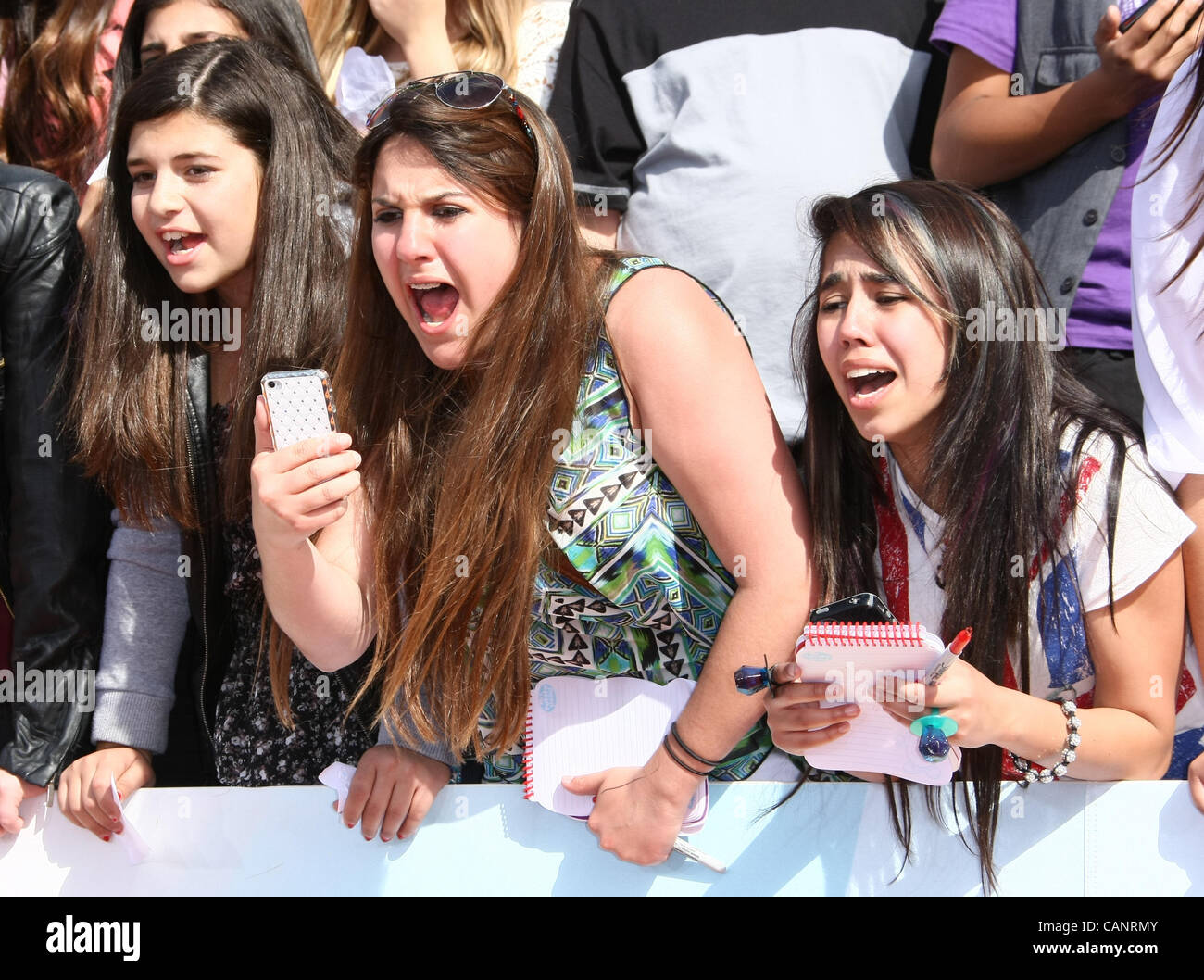 One Direction Fans Crying