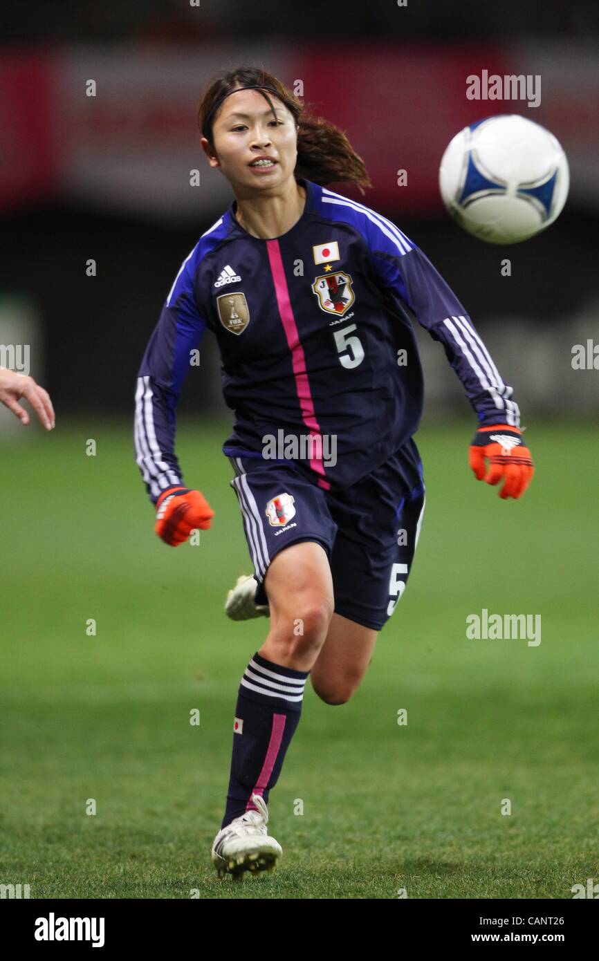 Aya Sameshima (JPN), April 1, 2012 - Football / Soccer : KIRIN ...