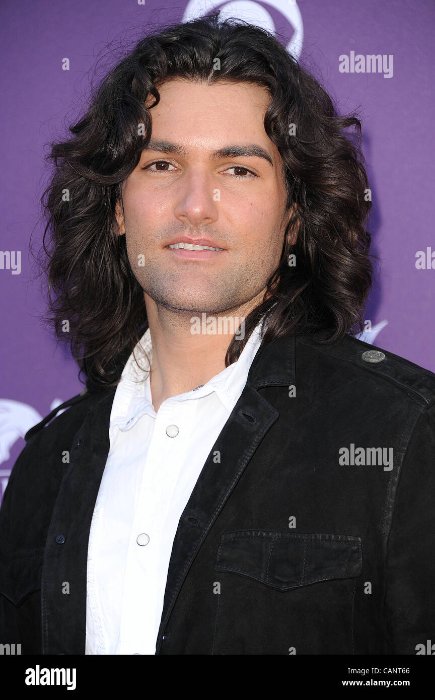 Apr. 1, 2012 - Las Vegas, Nevada; USA - Musician ANDY GIBSON arrives on ...
