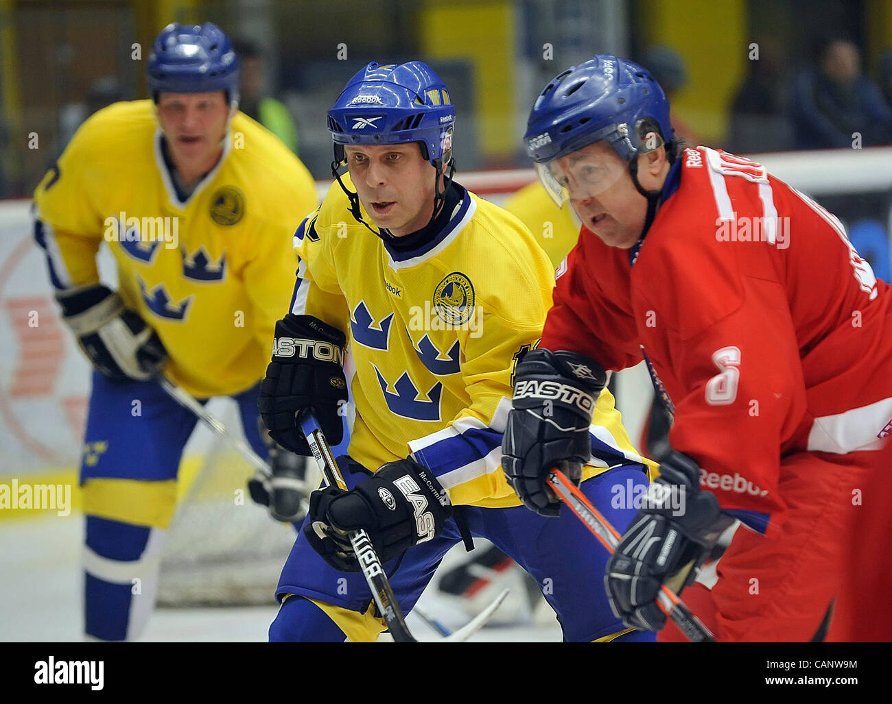 From left to right Thomas Eriksson and Anders "Masken" Carlsson of ...
