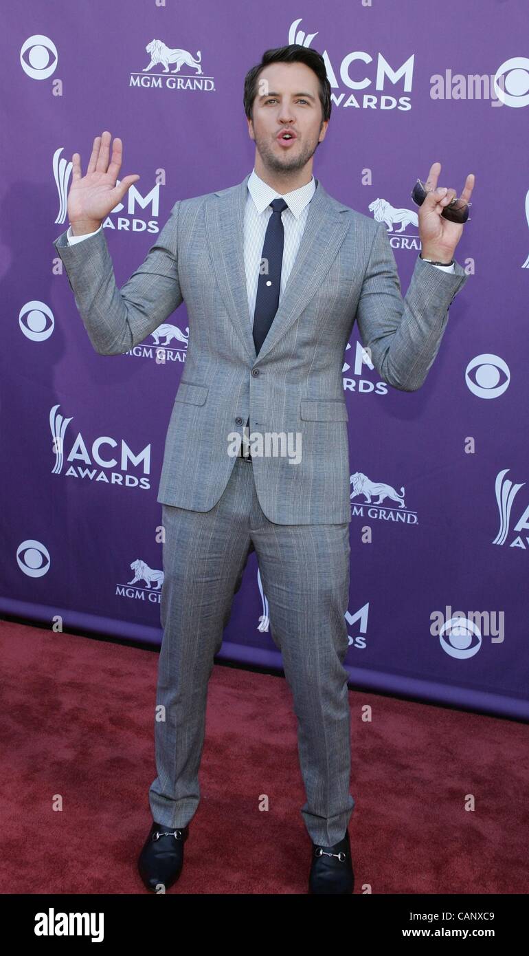 Luke Bryan at arrivals for 47th Annual Academy of Country Music (ACM ...
