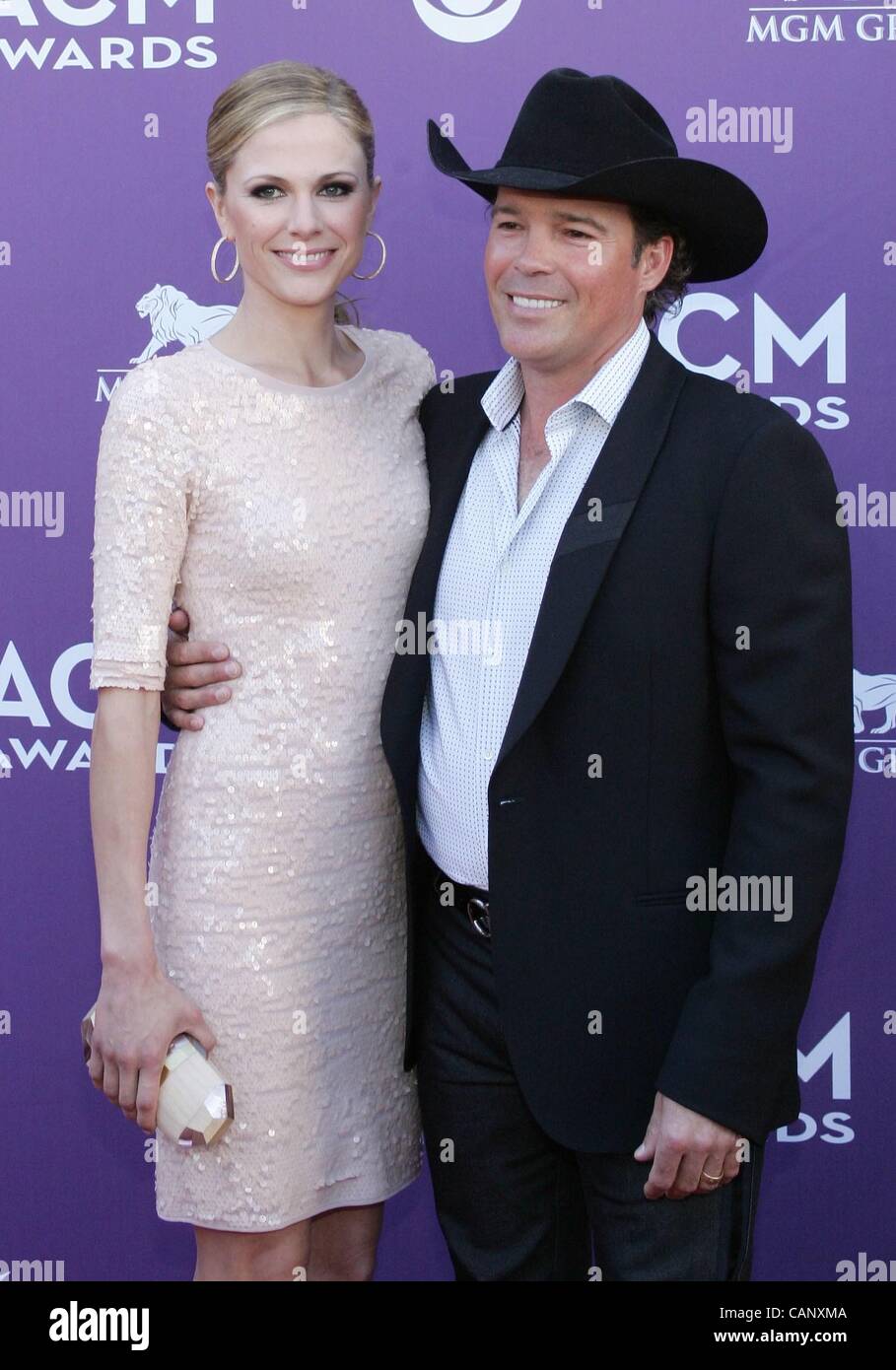 Jessica Walker, Clay Walker at arrivals for 47th Annual Academy of ...