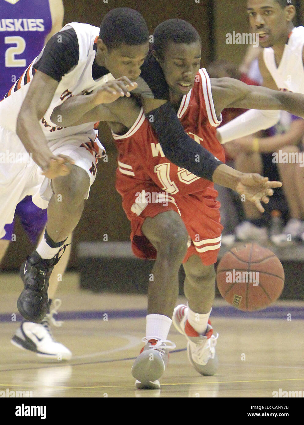 March 26, 2012 - Rock Island, Iowa, U.S. - United Township's Tayvian ...