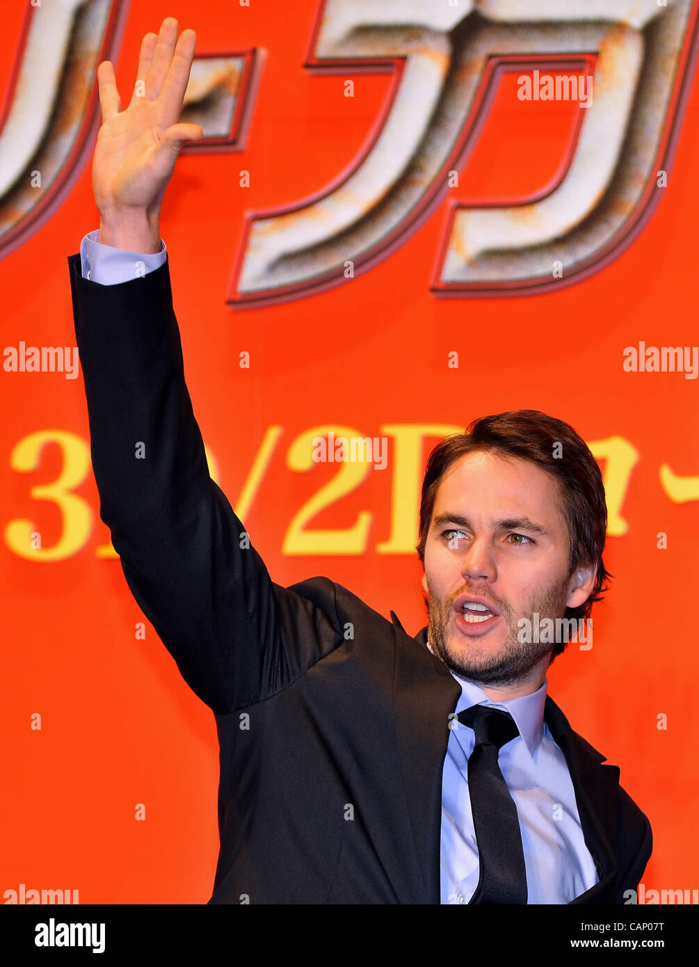 Taylor Kitsch, Apr 01, 2012 : Tokyo, Japan : Actor Taylor Kitsch ...