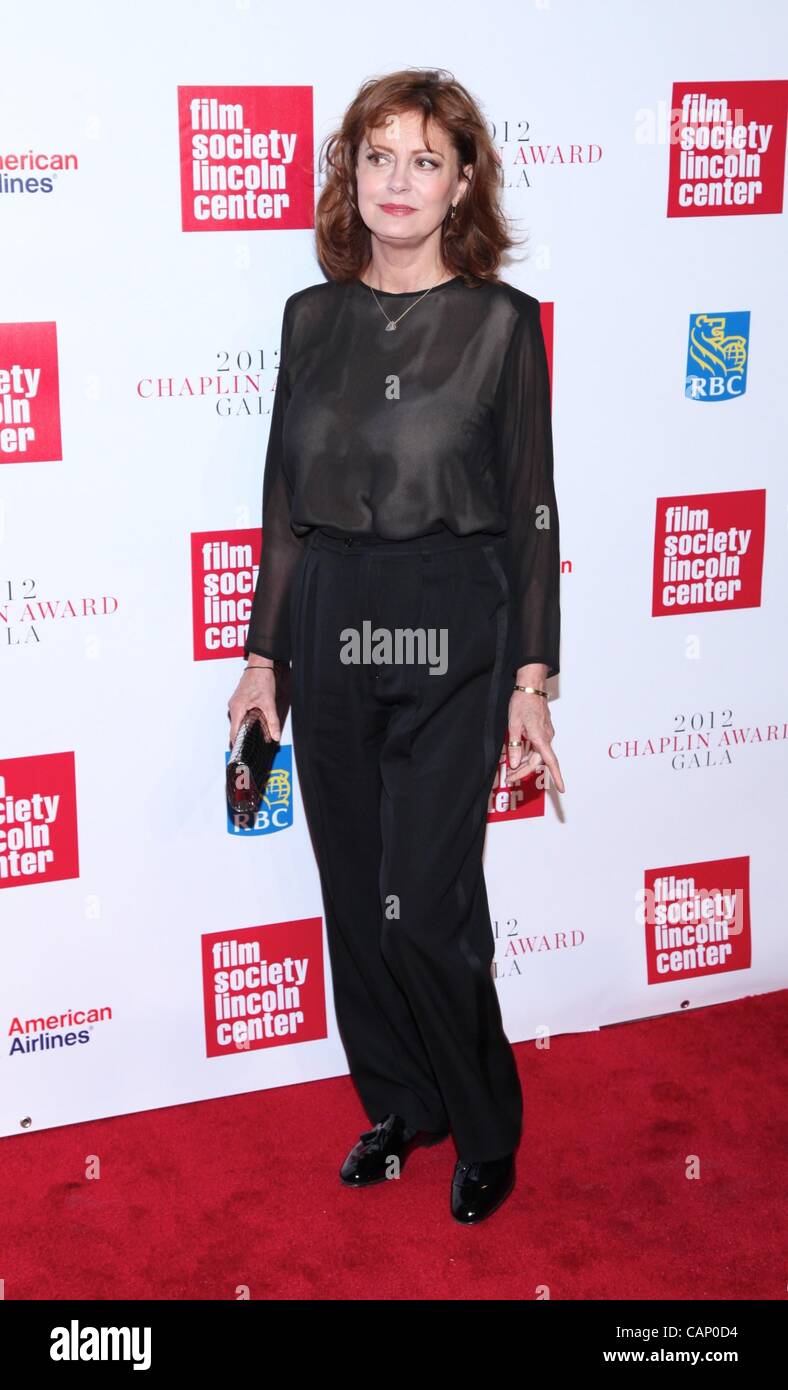 Susan Sarandon at arrivals for 39th Annual Chaplin Award, Alice Tully ...
