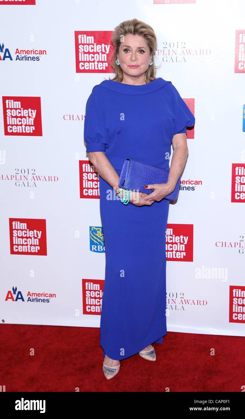 Catherine Deneuve at arrivals for 39th Annual Chaplin Award, Alice ...