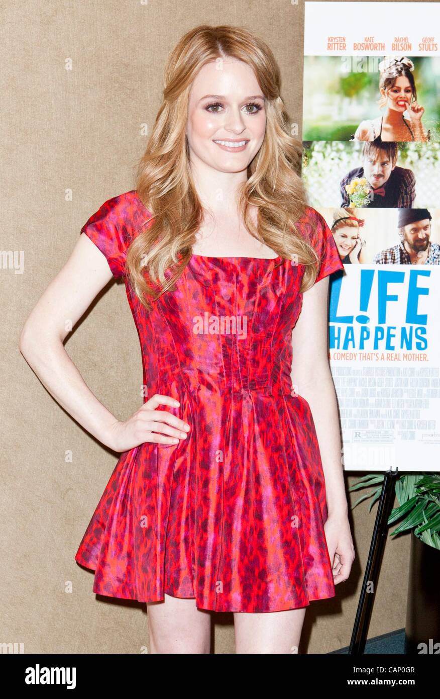 Fallon Goodson at arrivals for L!FE HAPPENS Premiere, AMC Century City ...