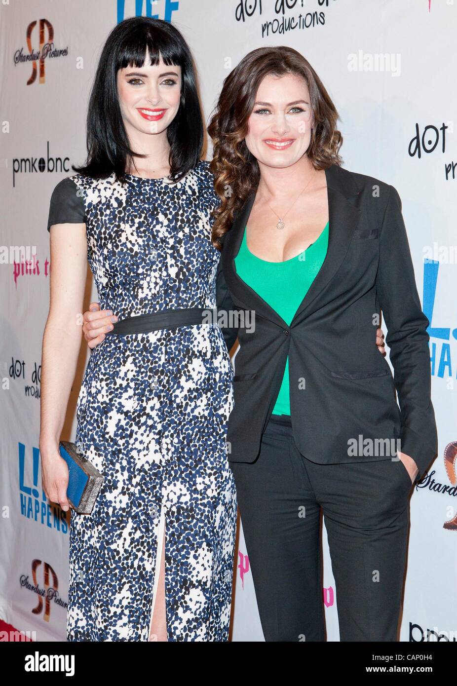 Krysten Ritter, Kat Coiro at arrivals for L!FE HAPPENS Premiere, AMC ...