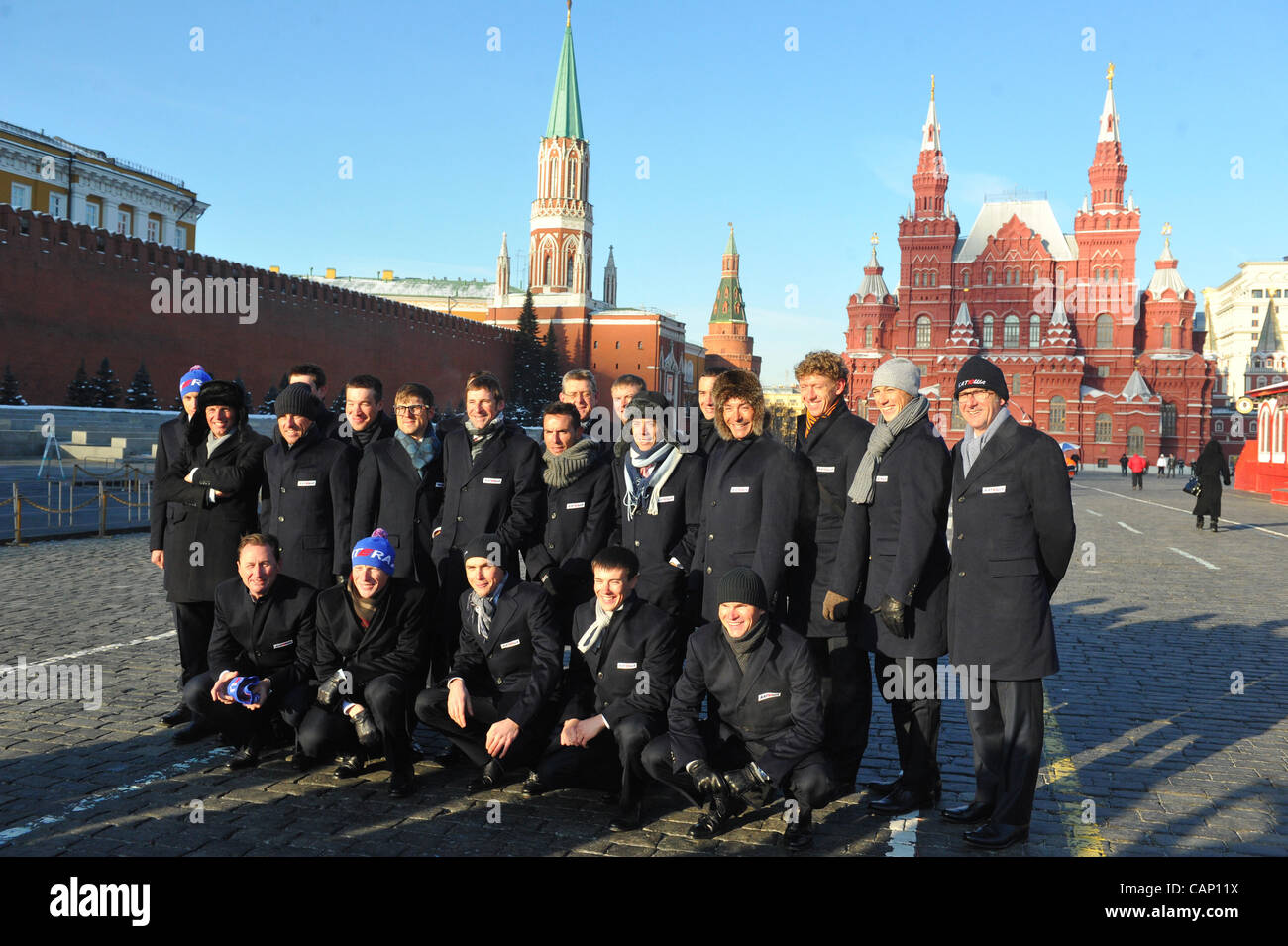 Jan. 30, 2012 - Moscow, Russia - Jan,30,2012.Pictured: Pro Cycling Team ...